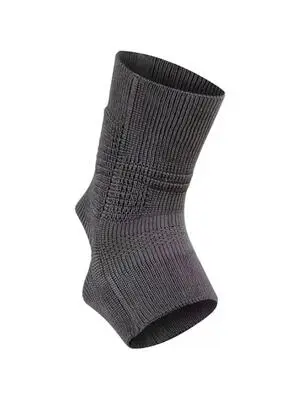 ACCAPI Ribbed Knit Ankle Support Socks - Grey