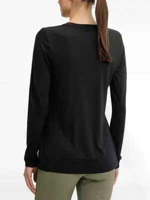 Fjallraven Logo Embroidered Long Sleeve T-shirt
