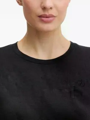 Fjallraven Logo Embroidered Long Sleeve T-shirt