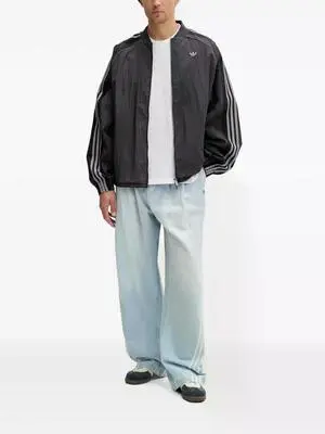 Adidas Pleated Jeans With Side Stripe Detail
