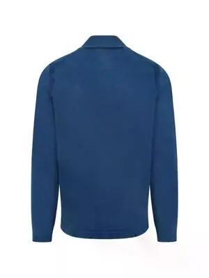 BOSS Logo Patch Half-zip Sweater