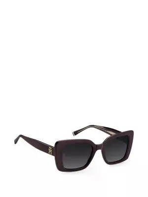 Tommy Hilfiger Th Monogram Geometric-frame Sunglasses