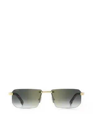 BOSS Rimless Rectangle-frame Sunglasses - Gold