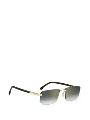 BOSS Rimless Rectangle-frame Sunglasses
