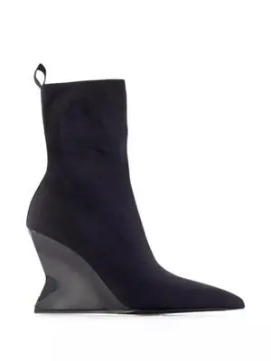 Balmain Pointed Toe Booties