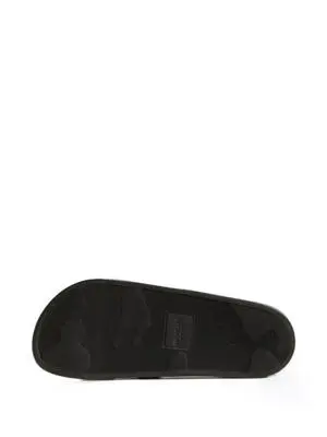 Moncler Basile Striped Slides