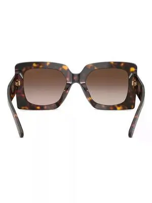 Dolce & Gabbana Embellished Square-frame Sunglasses