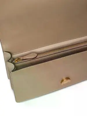 Pinko Love Birds Studded Shoulder Bag - Neutrals