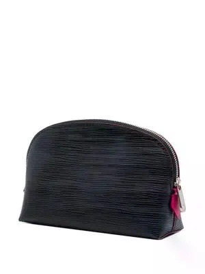 LOUIS VUITTON Epi Leather Cosmetic Pouch - Black