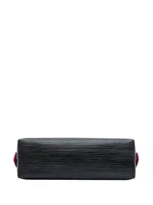 LOUIS VUITTON Epi Leather Cosmetic Pouch - Black