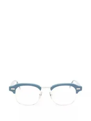 Thom Browne Clubmaster Frame Eyeglasses - Blue