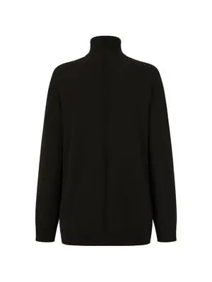 Rick Owens High-neck Virgin Wool Sweater