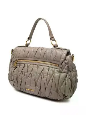 Miu Miu Matelasse Nappa Satchel
