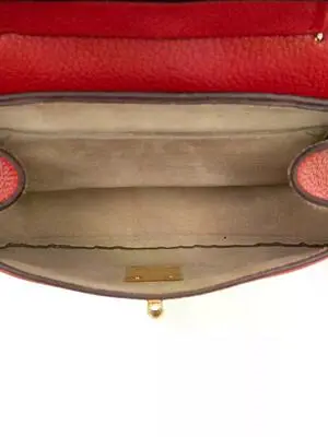 Chloé Mini Drew Leather Crossbody Bag - Red