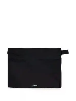 Off-White Logo-print Travel Kit - Black
