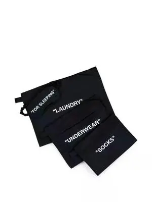 Off-White Logo-print Travel Kit