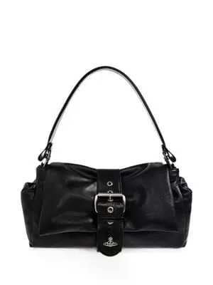 VIVIENNE WESTWOOD Hazel Orb Plaque Tote Bag - Black