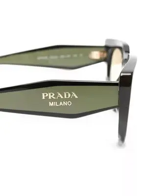 Prada Geometric Frame Sunglasses
