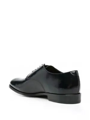 DOUCAL'S Patent Leather Derby Shoes