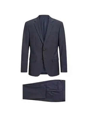 BOSS Checked Wool-blend Suit