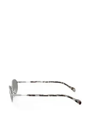 Emporio Armani Oval Frame Sunglasses