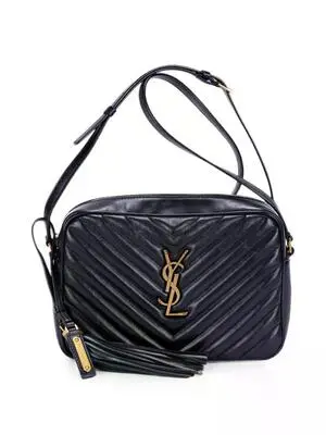 Saint Laurent Lou Camera Quilted Shoulder Bag