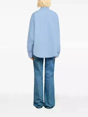 AMI Paris Embroidered Logo Cotton Shirt
