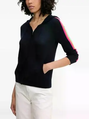 From Future Side-stripe Zip-up Hoodie