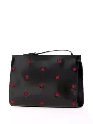 Dsquared2 Maple Leaf Leather Tote Bag