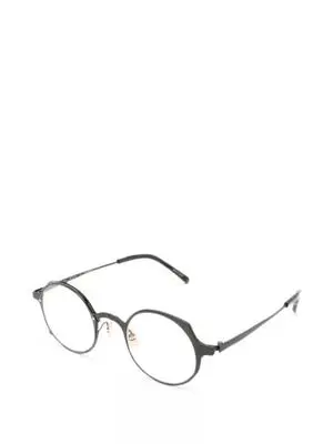 MASAHIRO MARUYAMA Round Frame Eyeglasses - Black