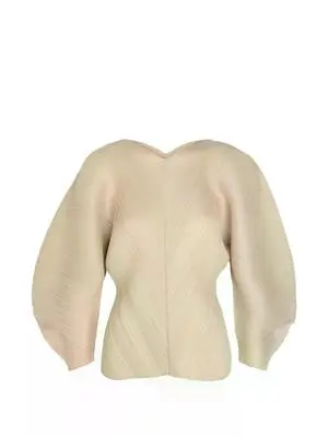 Issey Miyake V Neck Blouses