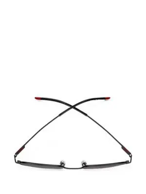 BOSS Matte-finish Geometric-frame Sunglasses