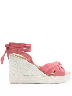 Manebí 100mm Suede Wedge Espadrilles