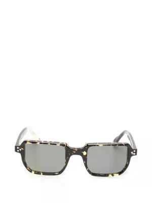 SNOB Square-frame Sunglasses - Brown