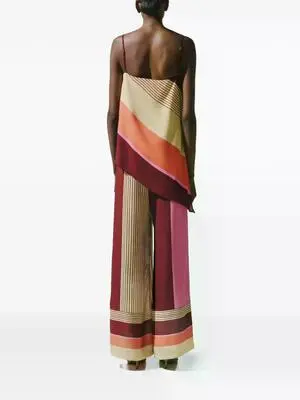 BAOBAB Noa Striped Straight-leg Trousers
