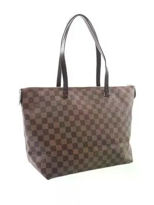 LOUIS VUITTON Damier Ebene Iena Mm Tote Bag