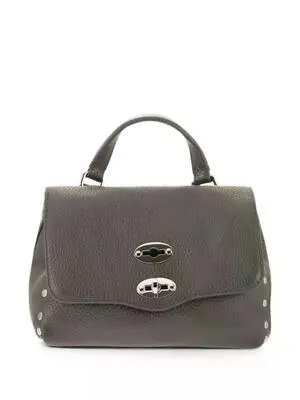 ZANELLATO Mini Baby Postina Tote Bag - Grey