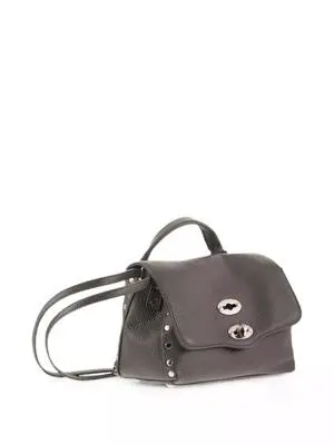 ZANELLATO Mini Baby Postina Tote Bag - Grey