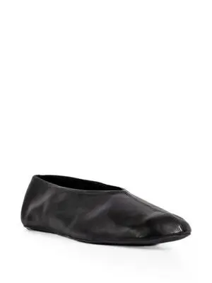 THE ROW Stella Nappa Leather Slippers