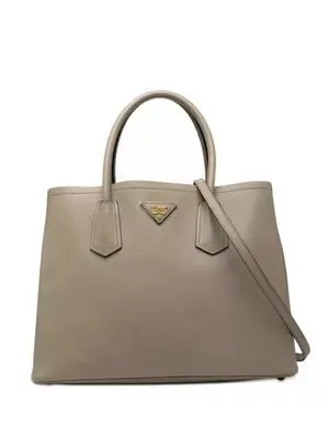 Prada Saffiano Cuir Double Satchel