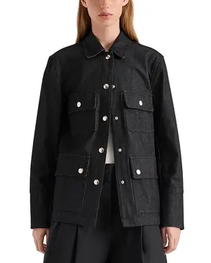 Proenza Schouler White Label Stella Jacket - Indigo