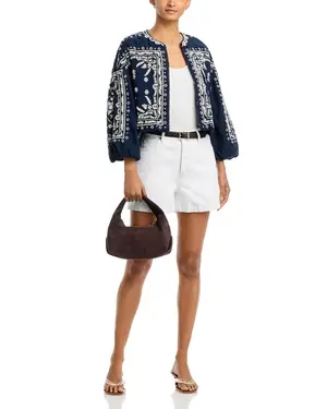 Veronica Beard Drake Embroidered Jacket