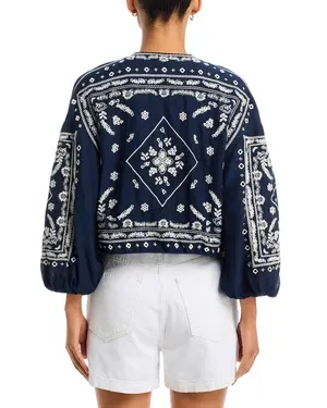Veronica Beard Drake Embroidered Jacket