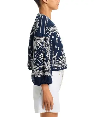 Veronica Beard Drake Embroidered Jacket