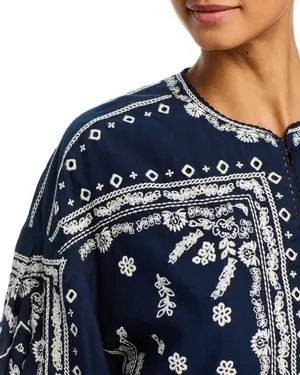 Veronica Beard Drake Embroidered Jacket