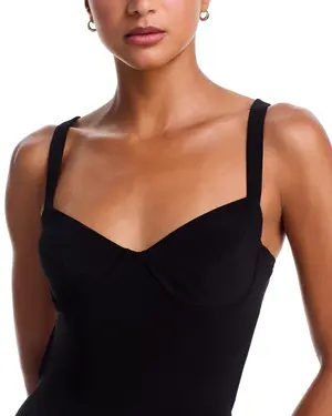 Norma Kamali Vogue Open Back Swimsuit