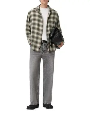 ALLSAINTS Lumley Oversized Fit Long Sleeve Shirt