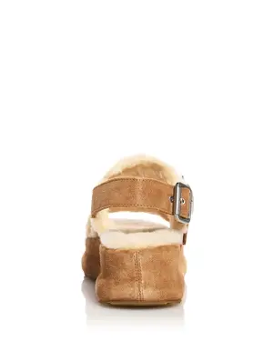 UGG Enwrap Shearling Sandals