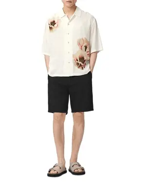 ALLSAINTS Floraison Floral Graphic Shirt