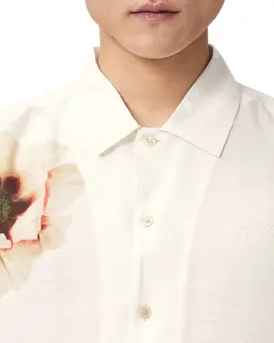 ALLSAINTS Floraison Floral Graphic Shirt
